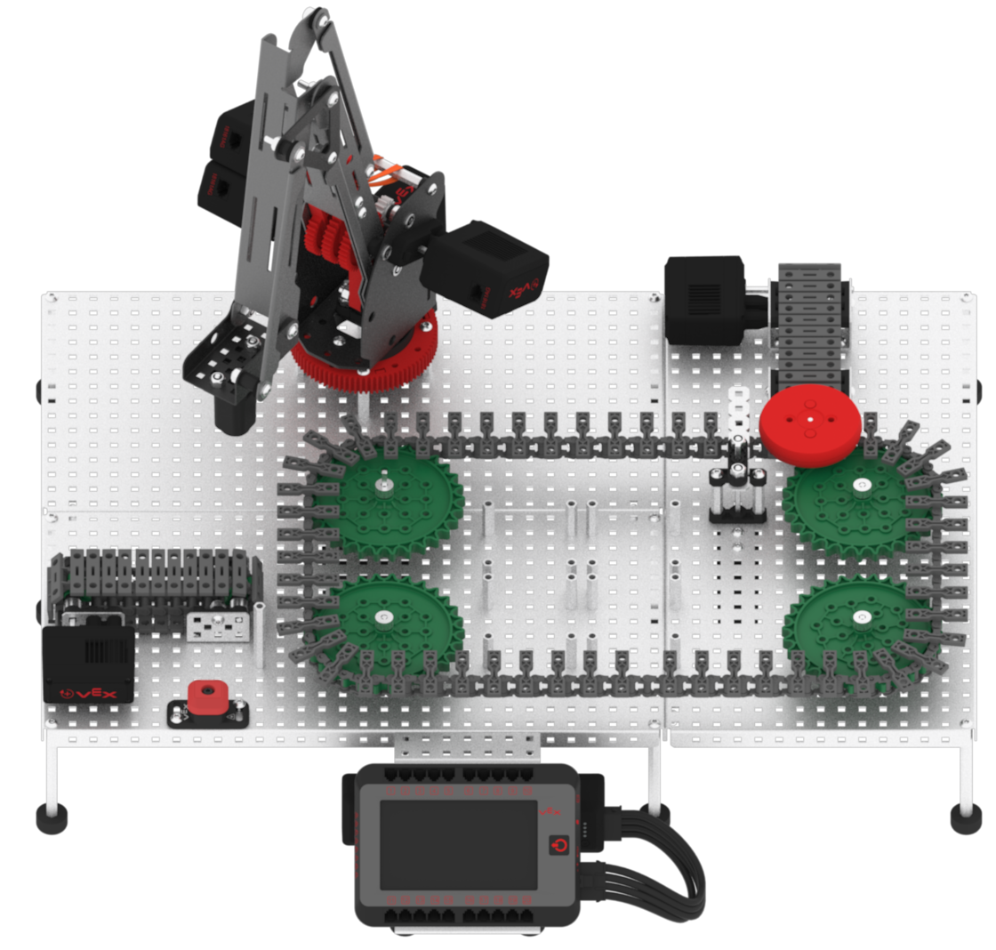 VEX Workcellv1 - Using a Conveyor System - Lab 9 - Spin the Transport Conveyor